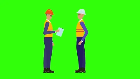 Cartoon Construction Man Stock Videos – Royalty-Free HD & 4K Videos | Pond5