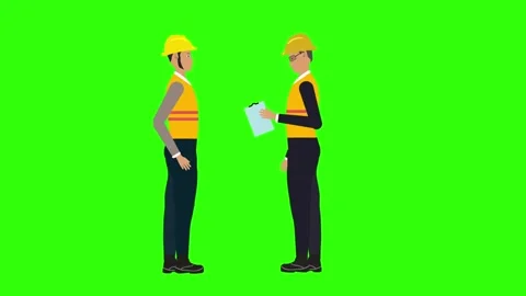 Cartoon Construction Man Stock Videos – Royalty-Free HD & 4K Videos | Pond5