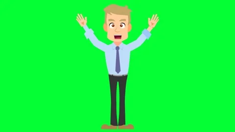 Animated Man Waving