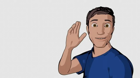 Waving Goodbye Illustration Stock Videos – Royalty-Free HD & 4K Videos ...