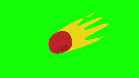 Asteroid Cartoon Stock Footage ~ Royalty Free Stock Videos | Pond5