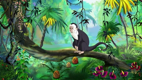 Big Monkey Cartoon Stock Videos – Royalty-Free HD & 4K Videos | Pond5