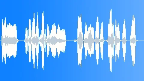 Cartoon nasty man babble talk ~ Sound Effect #57394836