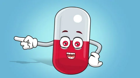 3D Animation Pill Capsule Stock Video Footage | Royalty Free 3D ...