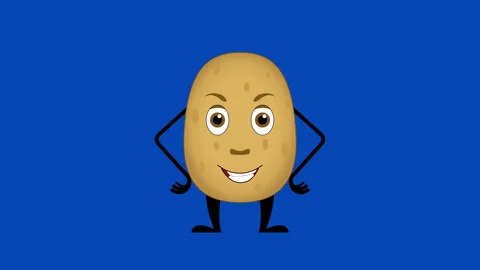 Cartoon Potato Stock Video Footage | Royalty Free Cartoon Potato Videos | Pond5
