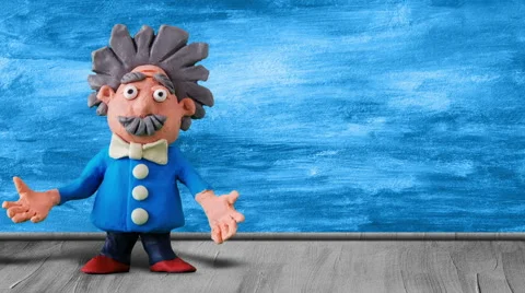 Professor Cartoon Stock Footage ~ Royalty Free Stock Videos | Pond5
