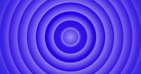 Cartoon round background blue color, ani... | Stock Video | Pond5