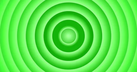 Cartoon round background green color, an... | Stock Video | Pond5