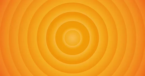 Cartoon round background orange color, a... | Stock Video | Pond5