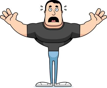 Animated Scared Person