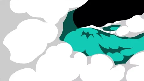 Cartoon Scenes Transition 10 Color | Stock Video | Pond5