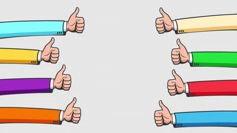 Hand Up Cartoon Stock Videos – Royalty-Free HD & 4K Videos | Pond5