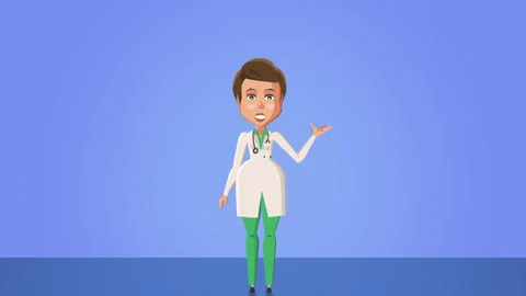 Girl Doctor Cartoon Stock Videos – Royalty-Free HD & 4K Videos
