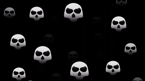 Skull Animations Stock Videos – Royalty-Free HD & 4K Videos