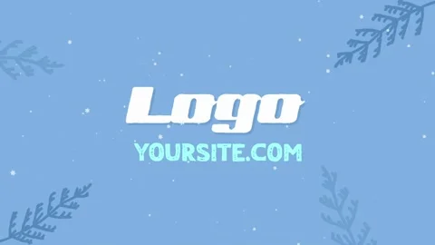 Cartoon Snow Angel Logo | After Effects ~ After Effects #256400520