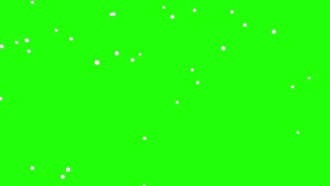 Cartoon Snow Falling Green Screen 4K Bac... | Stock Video | Pond5
