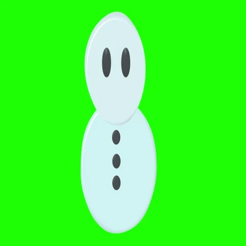 Snowman Green Screen Stock Video Footage | Royalty Free Snowman Green ...