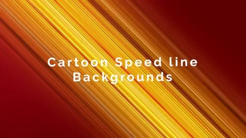 Cartoon Speed Lines ~ After Effects Project #139811471