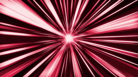 Cartoon Speed Lines Loop Animation. Red ... | Stock Video | Pond5