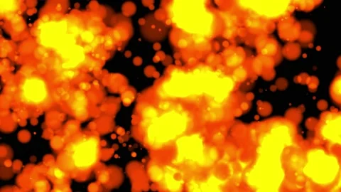 Cartoon style fire flame burn animation ... | Stock Video | Pond5