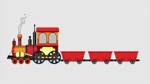 Animated Train Image