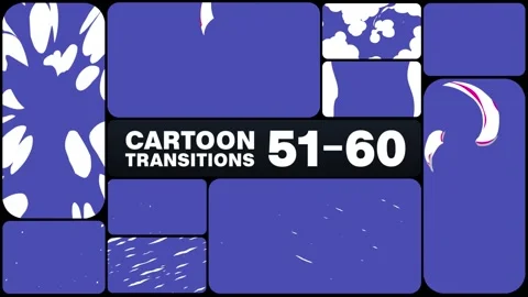 After Effects: Cartoon Transitions for After Effects #265535182