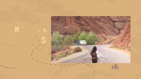 After Effects: Cartoon Travel Slideshow for After Effects #246405952
