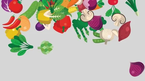 Green Vegetables Cartoon Stock Videos – Royalty-Free HD & 4K Videos | Pond5