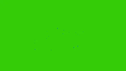 Cartoon Water Effect on Green Screen - C... | Stock Video | Pond5