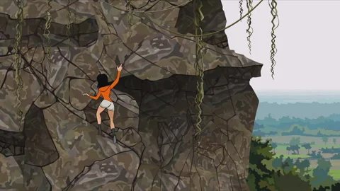 Cartoon Rock Mounatins Stock Videos – Royalty-Free HD & 4K Videos | Pond5