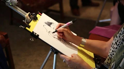 Cartoon Portrait Drawing Stock Videos – Royalty-Free HD & 4K Videos | Pond5