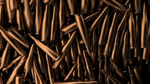 Cartridge factory for Assault rifle. Con... | Stock Video | Pond5