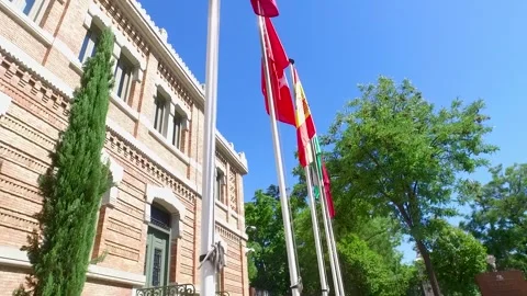 Casa Arabe of Madrid, Cultural center in... | Stock Video | Pond5