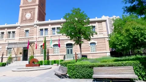 Casa Arabe of Madrid, Cultural center Mu... | Stock Video | Pond5