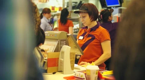 Restaurant Cashier Stock Videos – Royalty-Free HD & 4K Videos