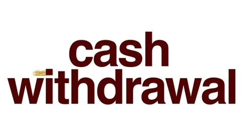 Cash withdrawal animated word cloud. | Stock Video | Pond5
