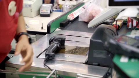 Supermarket Scanning Stock Video Footage | Royalty Free Supermarket ...