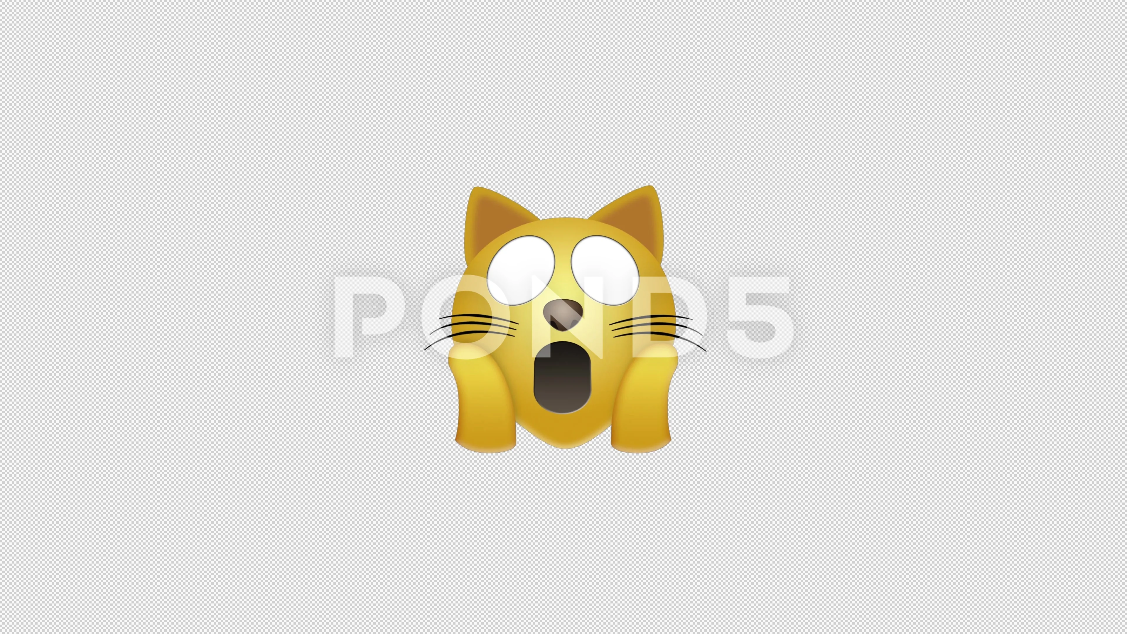 Shocked Cat Emoji