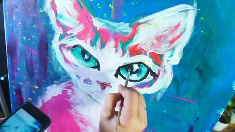 Canvas App Drawing Stock Videos – Royalty-Free HD & 4K Videos