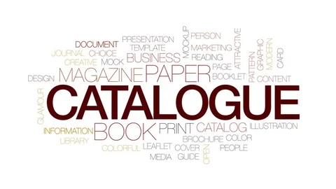 Catalogue animated word cloud, text desi... | Stock Video | Pond5