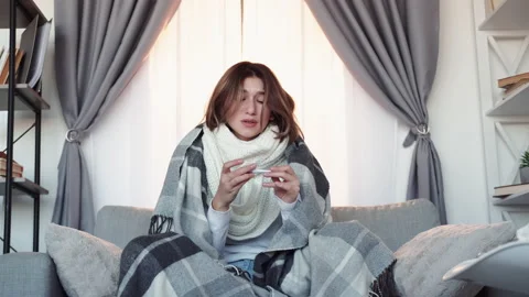 Shiver With Fever Stock Footage ~ Royalty Free Stock Videos | Pond5