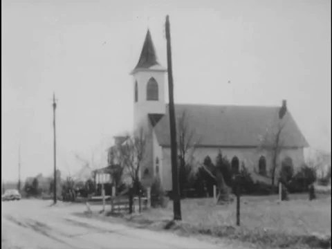 Catholic nuns in the 1950s visit communi... | Stock Video | Pond5