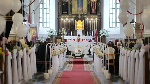 Catholic Church Service Stock Video Footage | Royalty Free Catholic ...