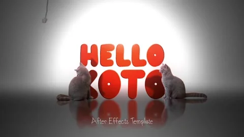 After Effects Template: Cats Logo Intro #169814278 | Pond5
