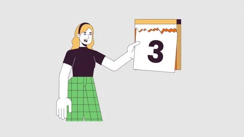 Counting Days Stock Videos – Royalty-Free HD & 4K Videos