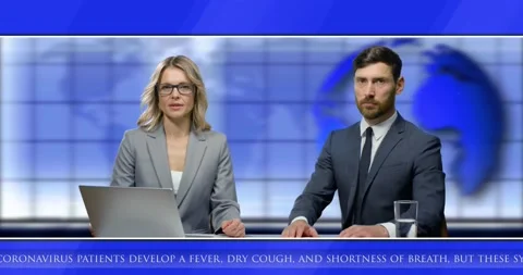 News Desk Stock Footage ~ Royalty Free Stock Videos | Pond5