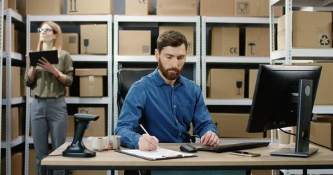 Postman Typing Stock Video Footage | Royalty Free Postman Typing Videos ...