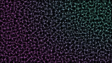 Caustic flow background with cyan and pu... | Stock Video | Pond5