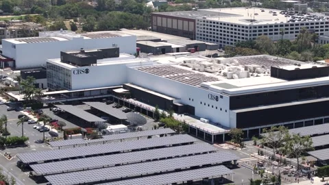 CBS Television City Studios Buildings in... | Stock Video | Pond5