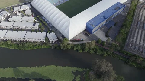 Cbus Super Stadium - View from Above Of ... | Stock Video | Pond5
